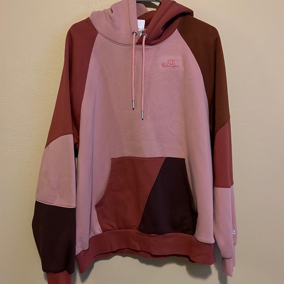 Champion | Sweaters | Champion Color Block Hoodie | Poshmark